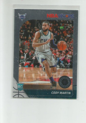 2019-20 HOOPS PREMIUM STOCK #229 CODY MARTIN RC | eBay