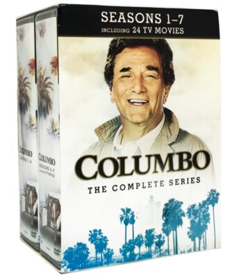 Columbo Complete TV Series (Season 1-7) + 24 TV Movies (DVD) 34-DISC ...
