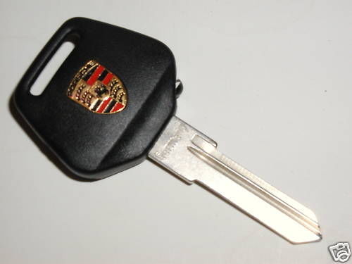 FOR PORSCHE 924 924S 951 944 944/2 968 CRESTED LED KEY HEAD WITH LIGHT ...