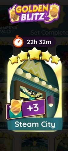 Monopoly Go Golden Blitz Steam City | eBay