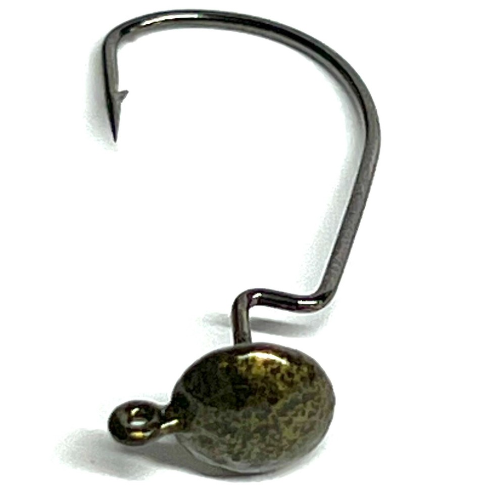 25ct NED RIG JIG HEADS Weedless 1/0 Victory EWG Hook (Choose Weight and ...