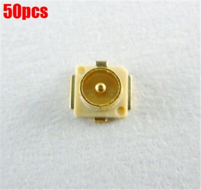 50Pcs Ipx U.Fl Rf Coaxial Connector Smd Smt Solder Pcb Mount Socket ...
