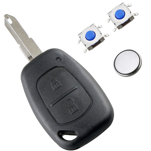 2 Button Remote Key Case For Renault Trafic Master Vauxhall Vivaro ...