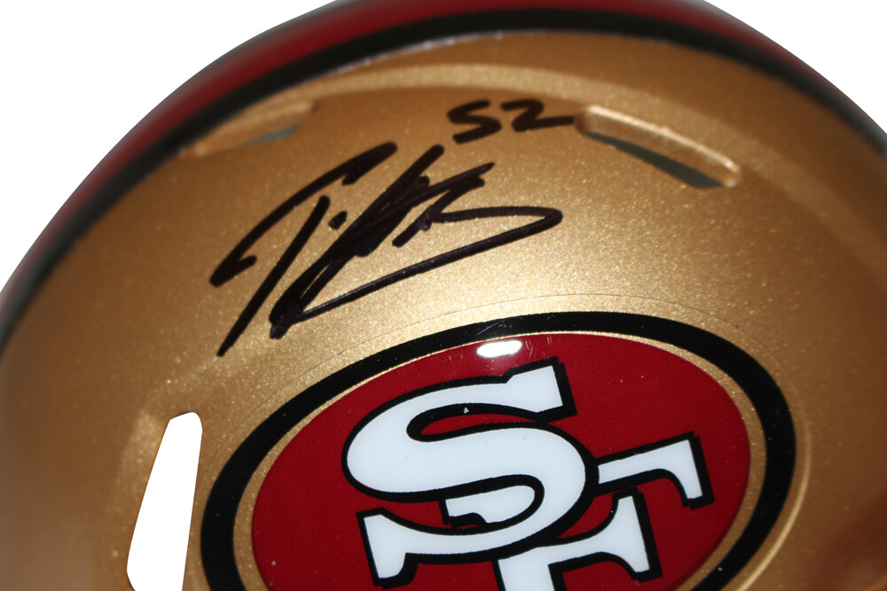 Patrick Willis Signed San Francisco 49ers 96-08 Speed Mini Helmet ...