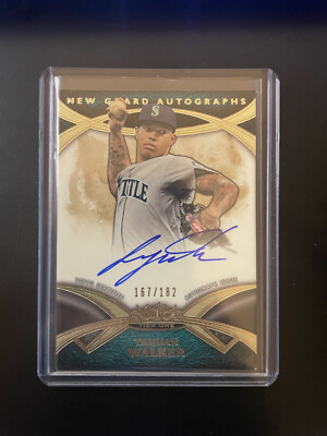 2014 TOPPS TIER ONE TAIJUAN WALKER NEW GUARD SIGNATURE AUTOGRAPH AUTO ...