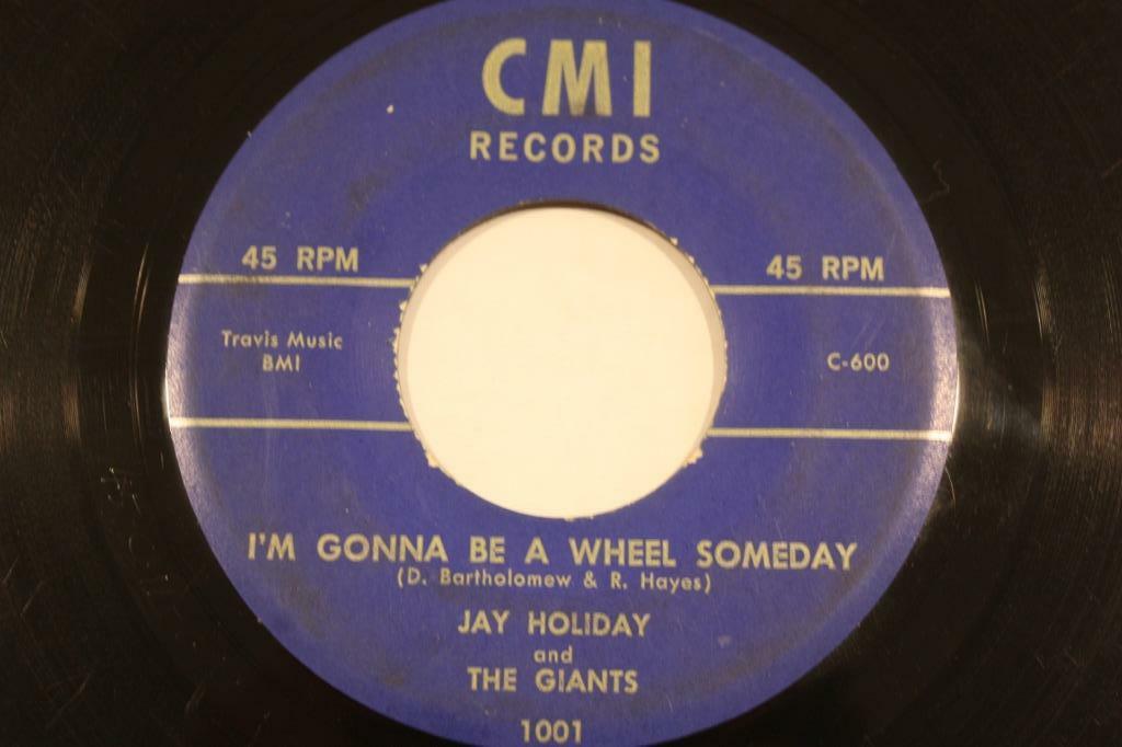 JAY HOLIDAY AND THE GIANTS I'm Gonna Be A Wheel Someday/The Stalk CMI ...