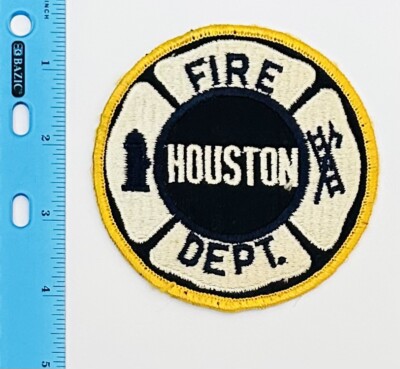 Houston Fire Department Iron On Patch | eBay