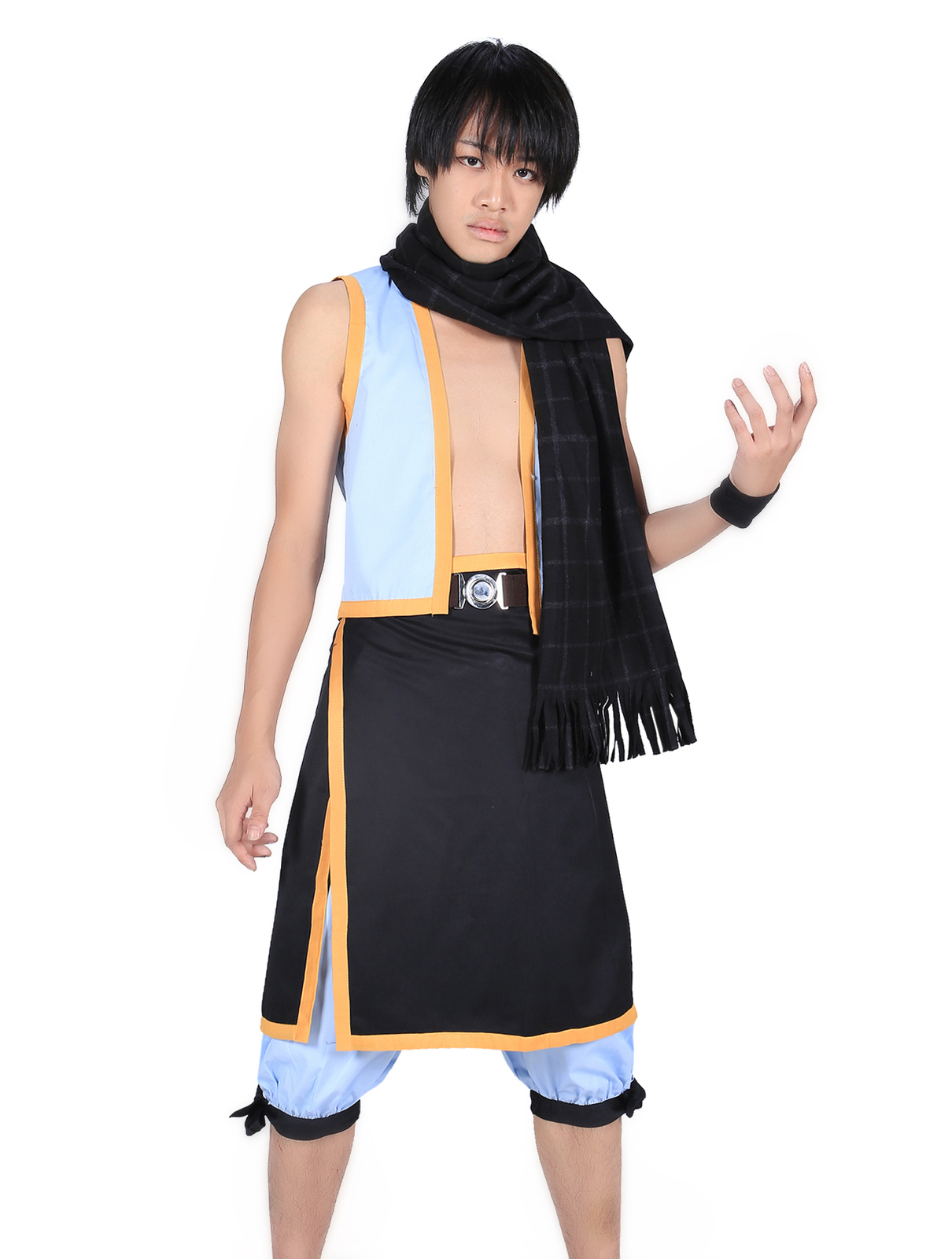 Fairy Tail Cosplay Costume Salamander Dragon Slayer Dragneel Natsu ...