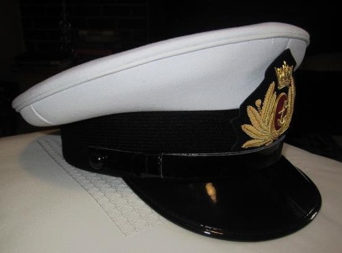 ROYAL UK MERCHANT NAVY Officer HAT CAP NEW MOST SIZES HI QUALITY CP ...