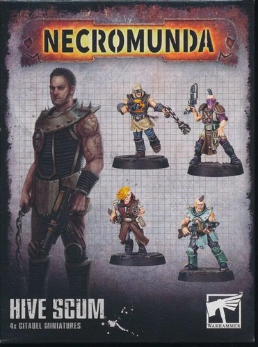 4x Necromunda Hive Scum Genestealer Cults Chaos Cultists Warhammer Kill ...