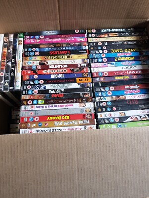 100 Empty DVD Cases (Used And Will Include Previous Covers) | eBay