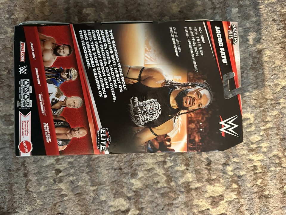 Jacob Fatu 6" WWE Elite Collection Greatest Hits Series 9 | eBay