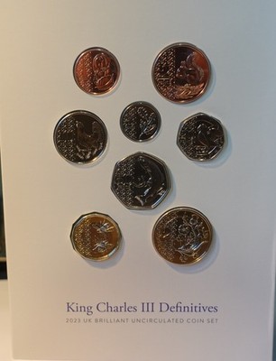 2023 Sealed Definitive BU Coin Set Royal Mint (Privy Mark Atlantic ...