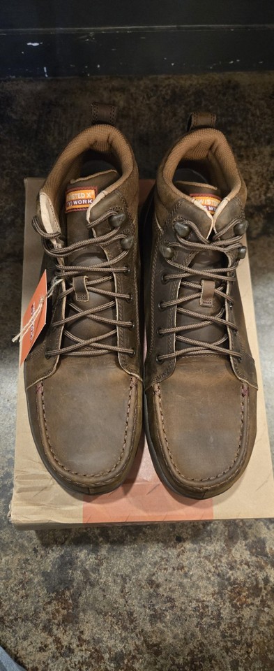 Twisted X Work Mens 6" Boot Nano Safety Toe Tobacco Brown 11 ½ W | eBay