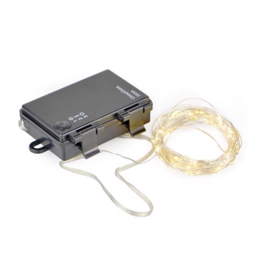 Celebrations Micro Warm White Multi Function String Lights 16.66 ft ...