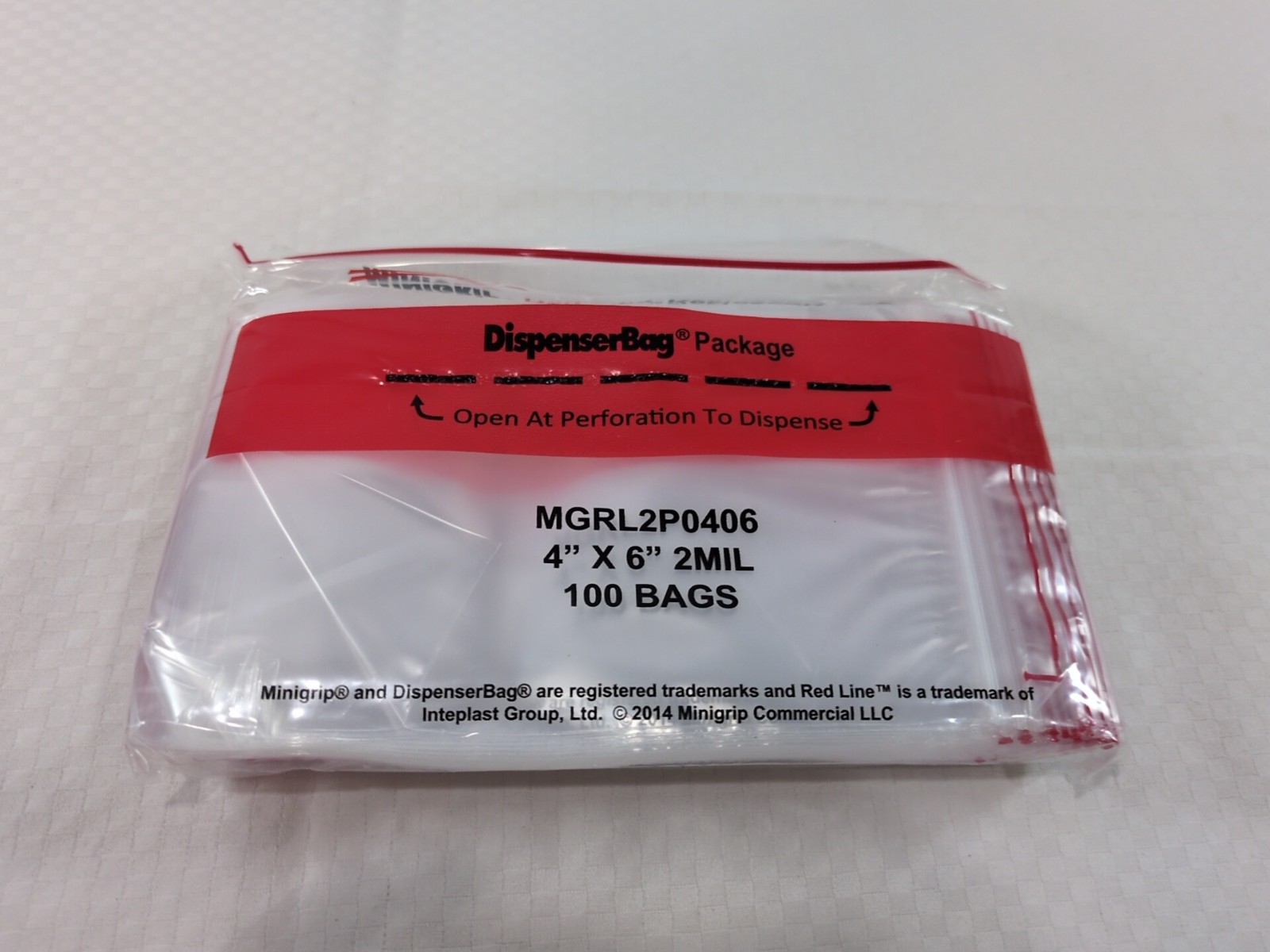 4"x 6" CLEAR 2 MIL ZIP SEAL BAGS POLY PLASTIC RECLOSABLE LOCK MINI ...