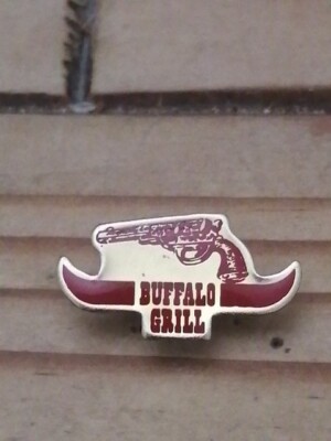 Pin's Pins Pin Enamel 1 Restaurant Révolver Logo "BUFFALO GRILL" | eBay
