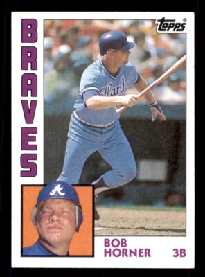 1984 Topps Baseball #760 Bob Horner EX/MT or Better *aa1 | eBay
