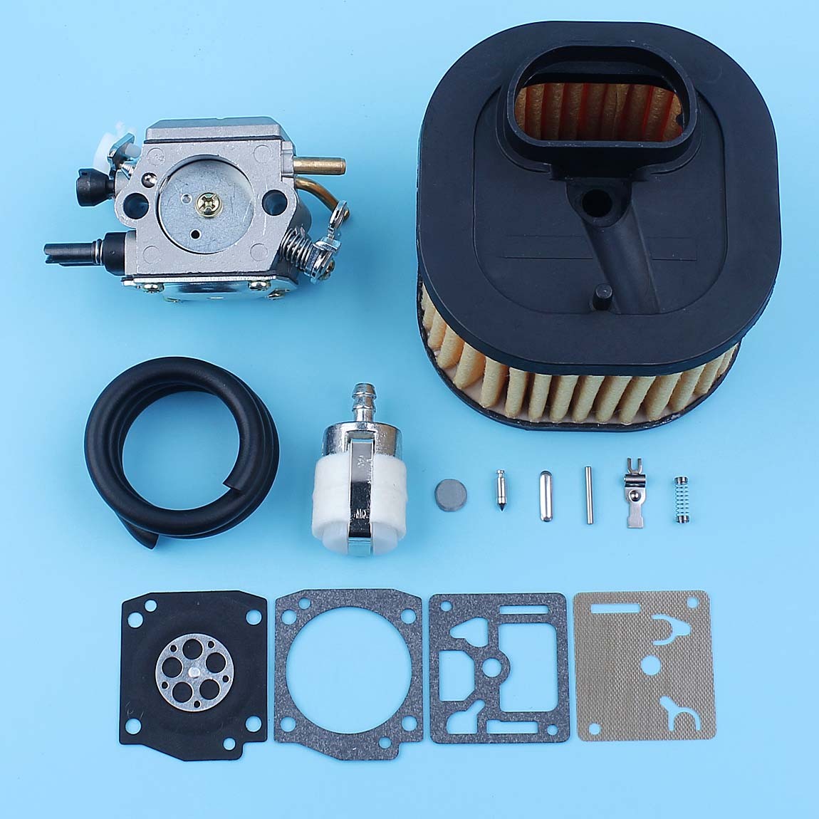 Carburetor Air Filter Carb Repair Kit for HUSQVARNA 372XP, 372 XP Heavy ...
