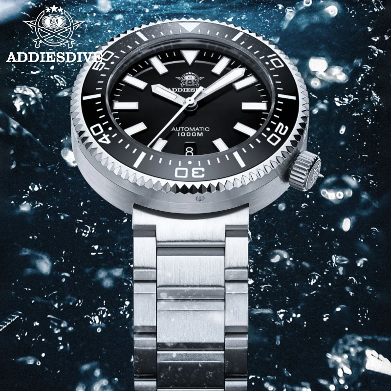 ADDIESDIVE 1000m diver's Waterproof Mechanical Automatic Men's Watch ...