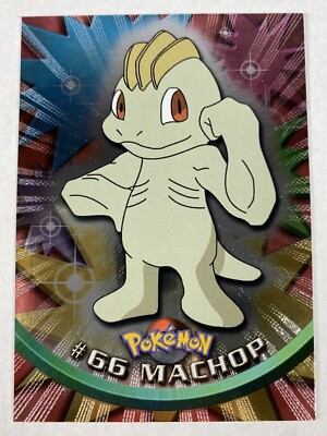 2000 Topps Pokemon #66 Machop Spectra HoloFoil Near Mint Tv Animation ...