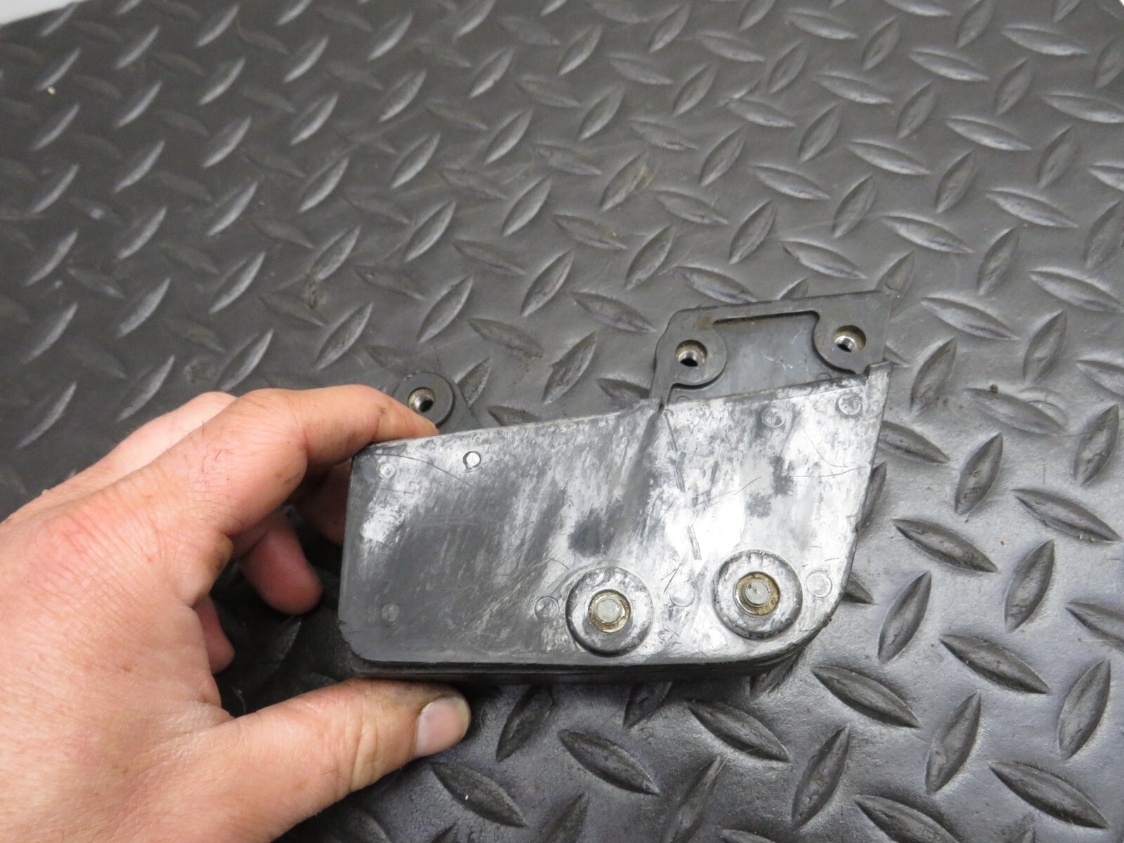 03 04 05 06 KAWASAKI KLX 125L KLX125 BIG WHEEL OEM CHAIN GUIDE & PLATE ...