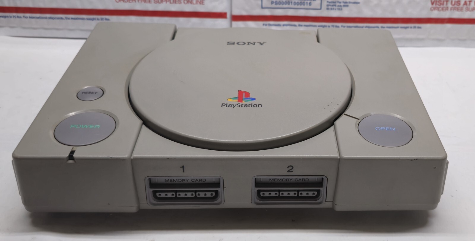 Sony PlayStation 1 Launch Edition Home Console - Gray for sale online ...
