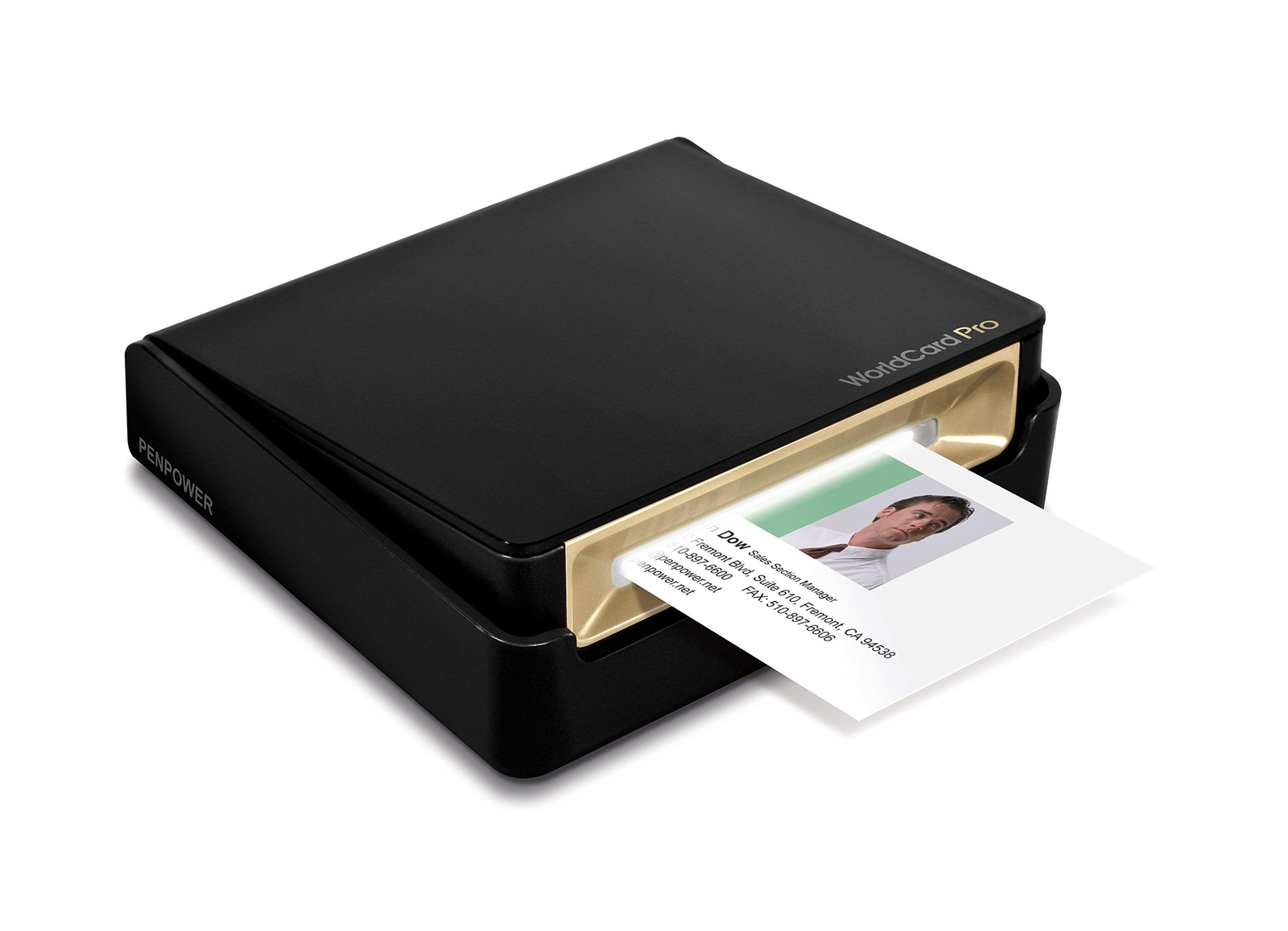 PENPOWER WorldCard Pro Business Card Scanner Model WCU02A for sale ...