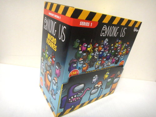 Among Us micro figures blind bag Series 1 CASE OF 24 with display ...