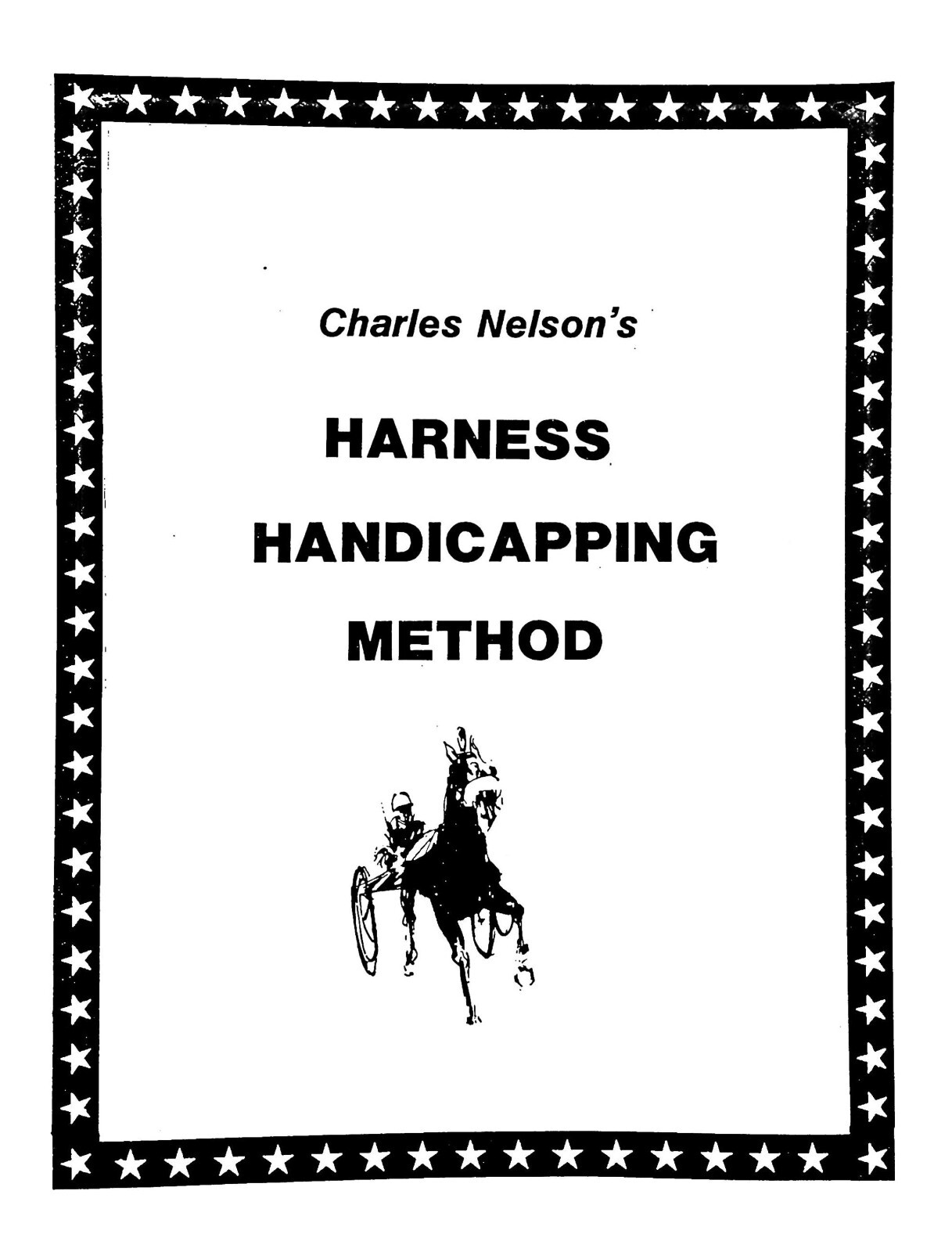 Nelson's Handicapping Methods|Thoroughbred Horse Racing|Harness Racing ...