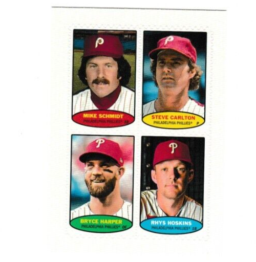 2023 Topps Heritage ~ 1974 Stamps SP ~ Harper, Schmidt Carlton, Hoskins ...