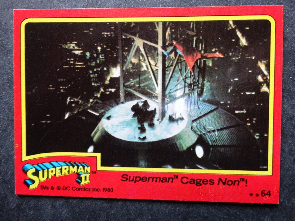 1980 Topps Superman II 2 Movie Trading Card Complete Your Set U You ...