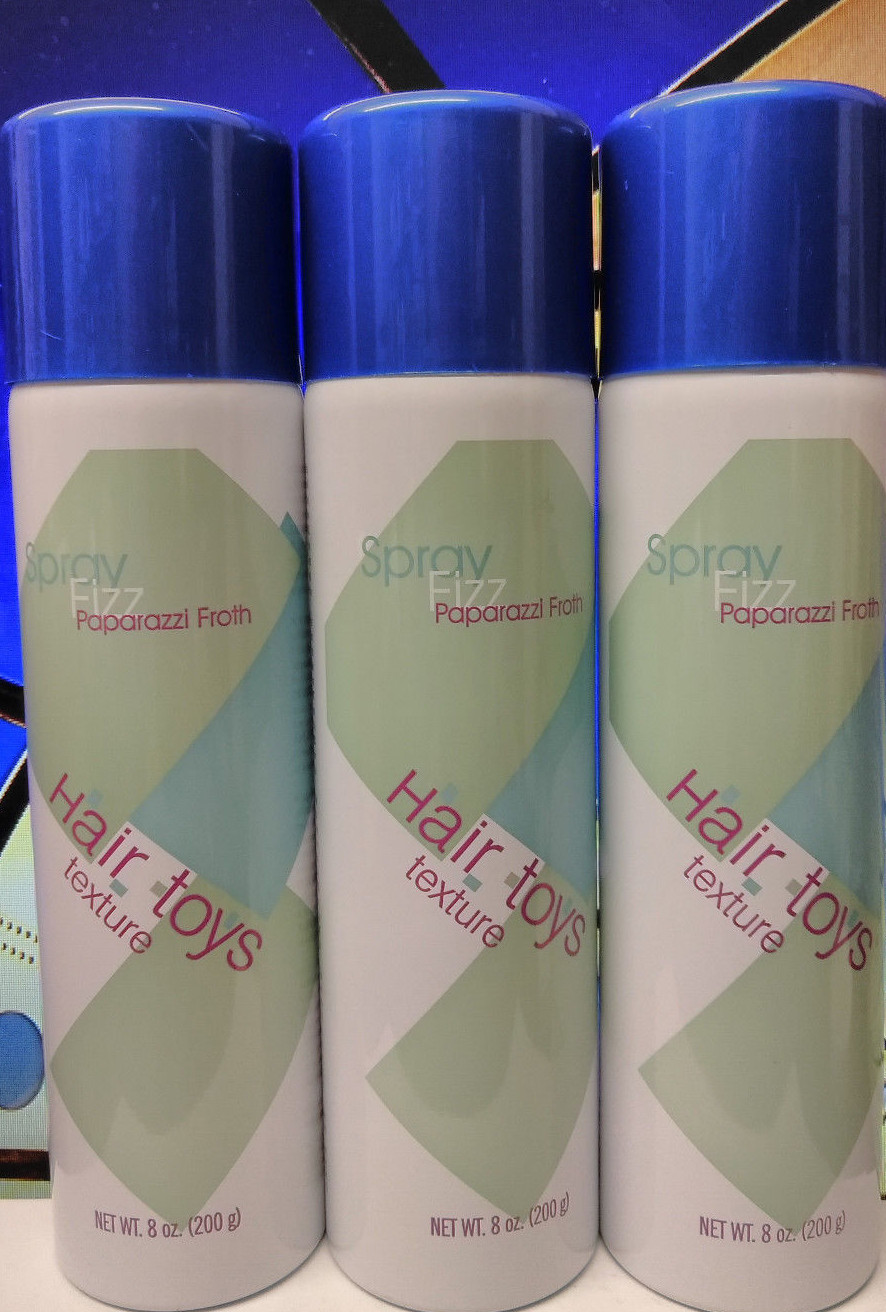 Farouk Hair Toys Texture Spray Paparazzi Froth Fizz Styling Mousse 8oz ...