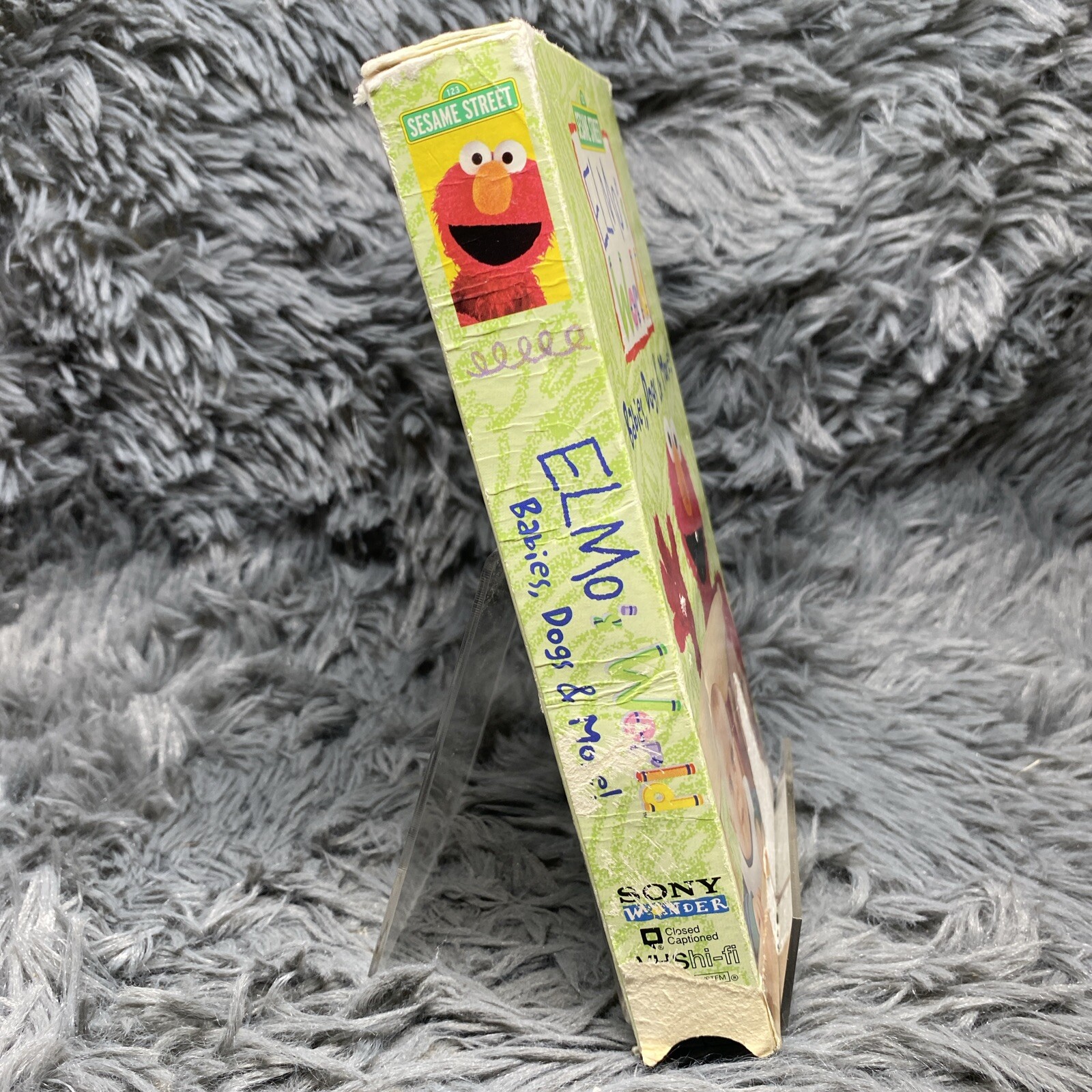 Elmos World Babies, Dogs & More VHS Tape 2000 Sesame Street Muppets ...