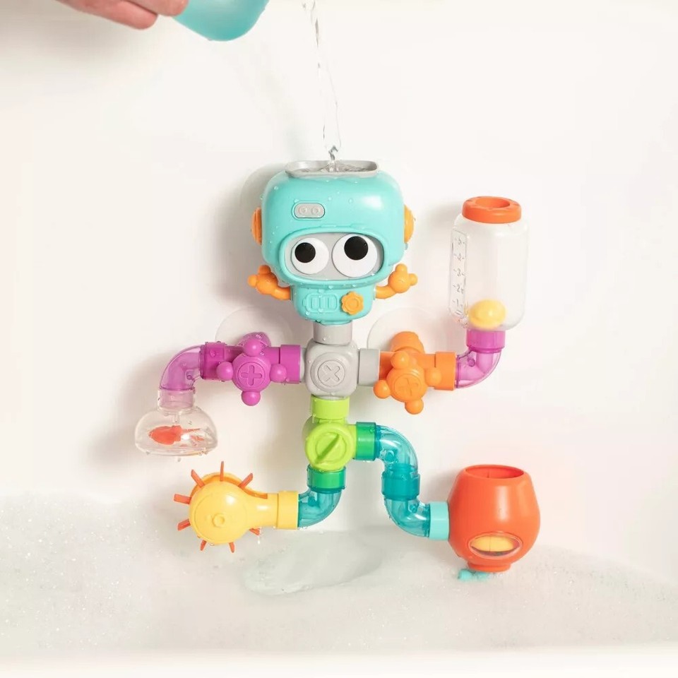 Build & Splash Bath Pipe Toys, Fun DIY Water Construction Set for ...