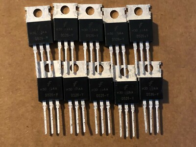 KSD526Y 10 New Onsemi transistors - sub 2SC7892 SC1060 2SC1061 2SD526 ...