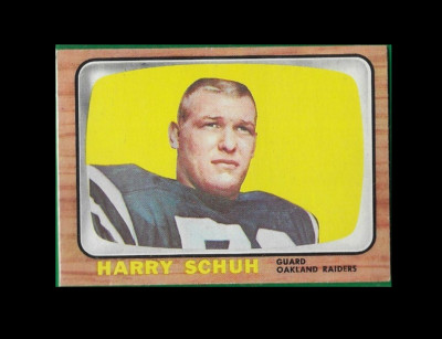 1966 Topps #117 Harry Schuh (EX-MT) Oakland Raiders | eBay