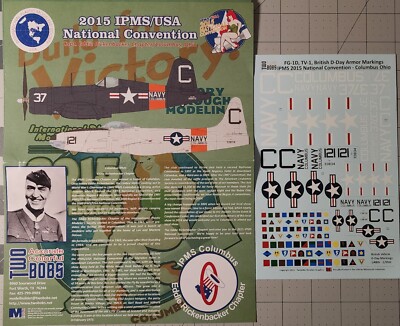 2015 IPMS/USA National Convention Decal Sheet - Two Bobs - Columbus | eBay