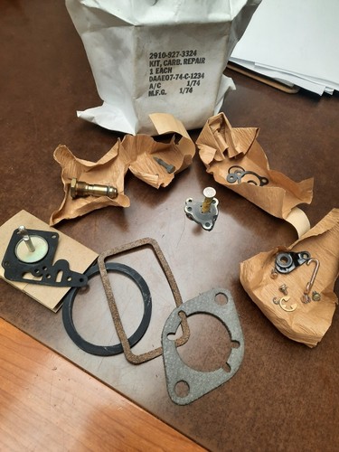 NOS MILITARY M715 KAISER JEEP CARBURETOR KIT 945705 | eBay