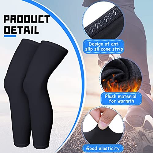 4 Pcs Thermal Arm Warmer Cycling Arm Warmers for Men Women Full Length ...