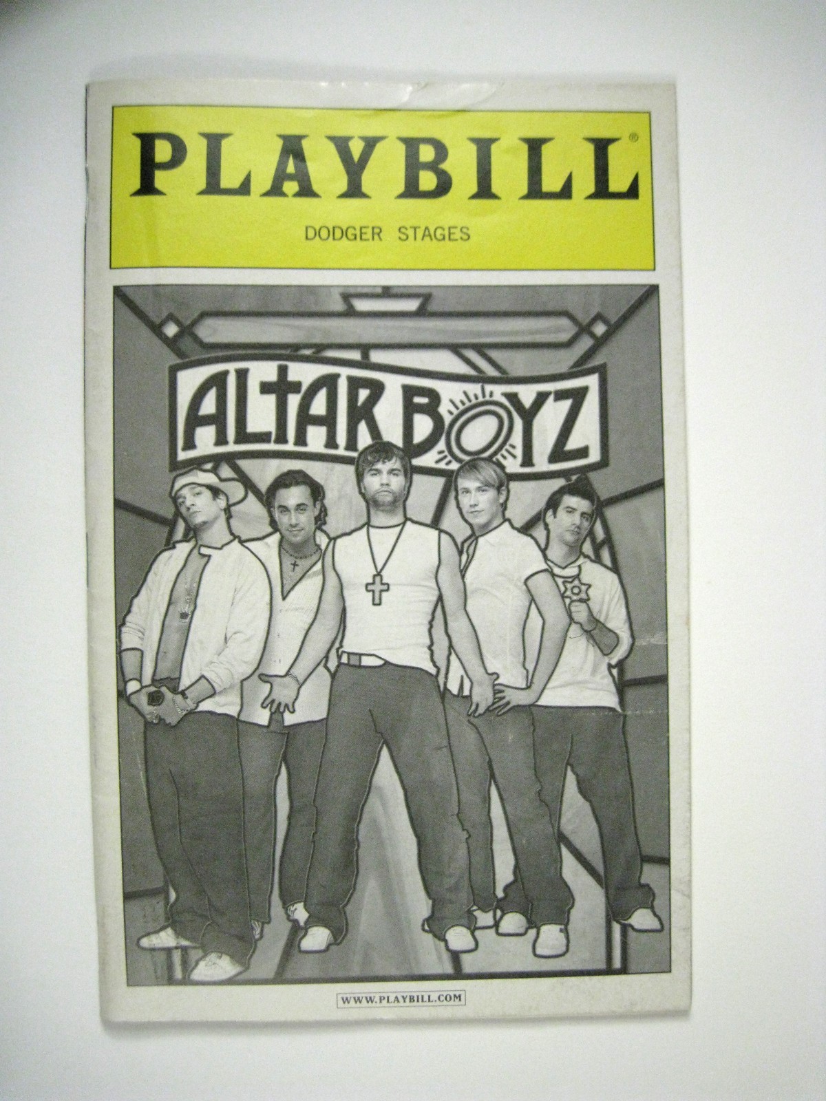 Altar Boys Playbill 2005 Dodgers Stages Ryan Duncan Danny Calvert ...