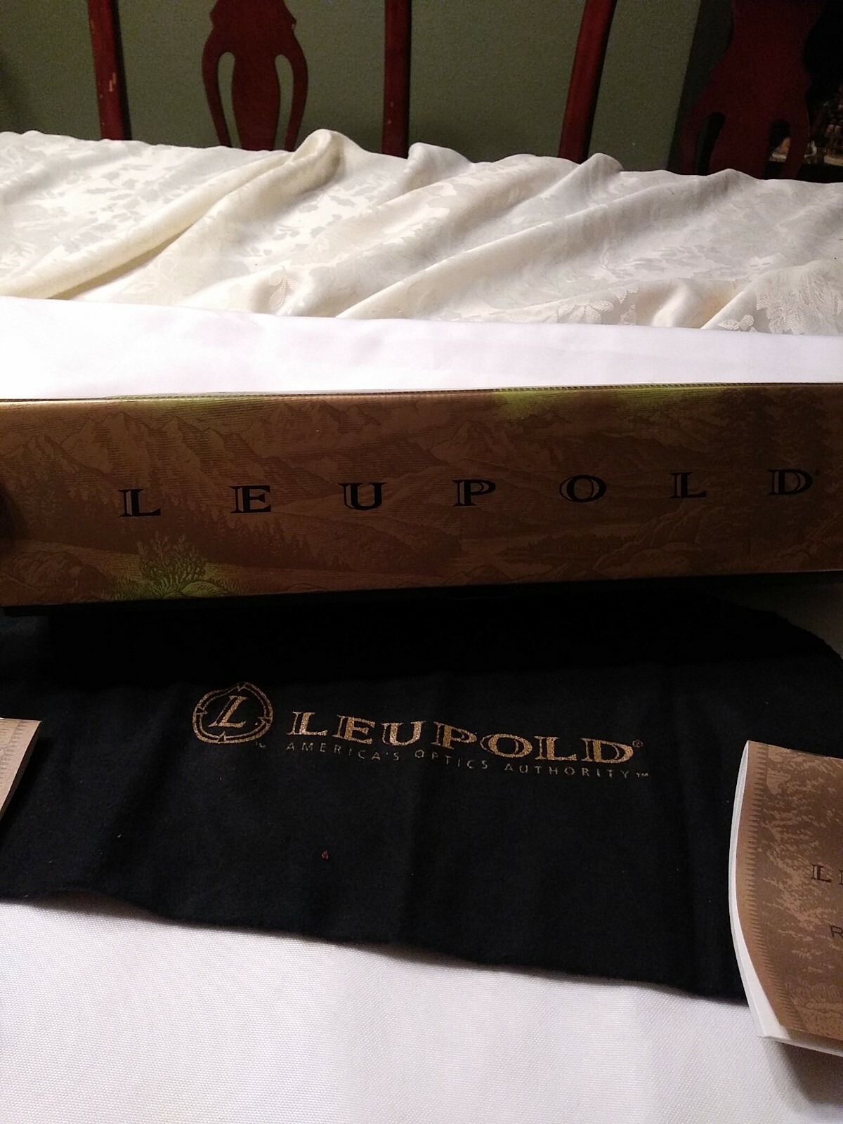 Leupold VX-III 3.5-10x40mm Rifle Scope BOX REPLACEMENT W/ Instructions ...