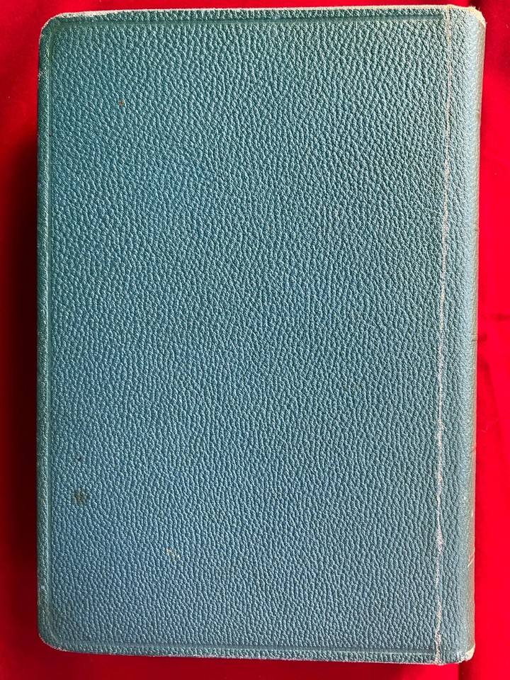 VTG 1924 Holy Bible Masonic Mason Edition Holman Blue Cover Gold ...