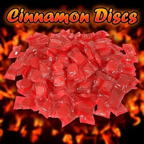Cinnamon Discs. 3lb. Bulk. Hard Candy. Individually wrapped and sealed ...