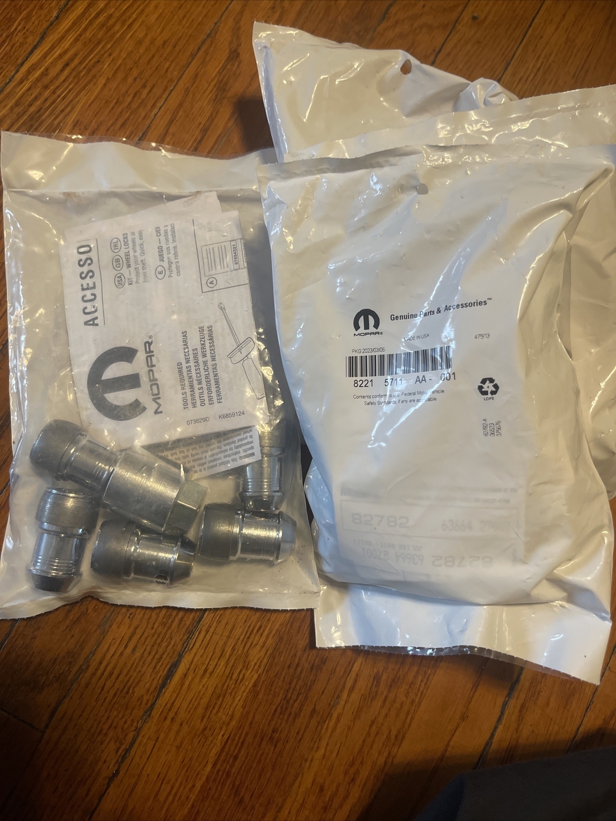 Wheel Lock Set-Sport, VIN: G Mopar 82215711 fits 2019 Jeep Wrangler for ...