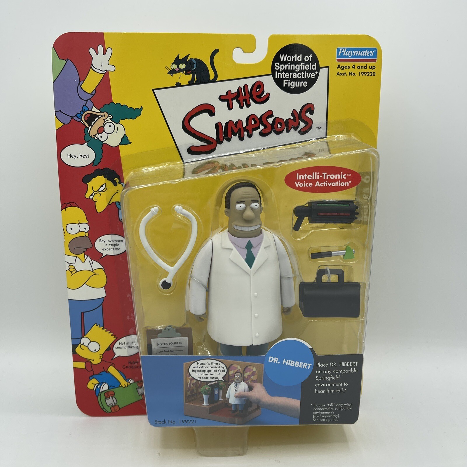 Dr. Hibbert | Simpsons Playmates WOS | Series 6 | 199221 | New/Sealed ...