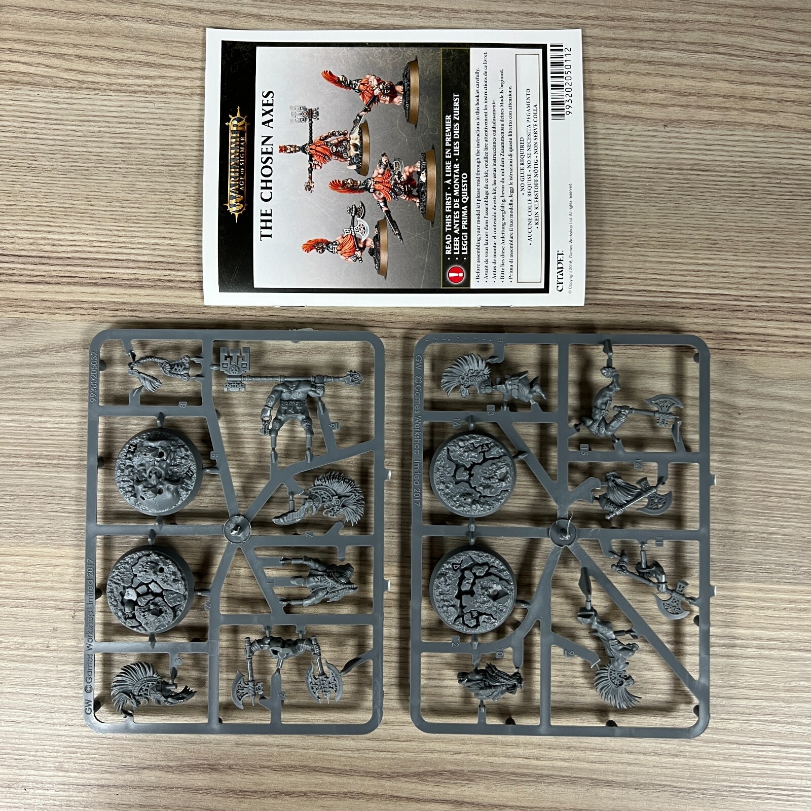 THE CHOSEN AXES WARHAMMER AGE OF SIGMAR UNDERWORLDS WARBAND FYRESLAYERS ...
