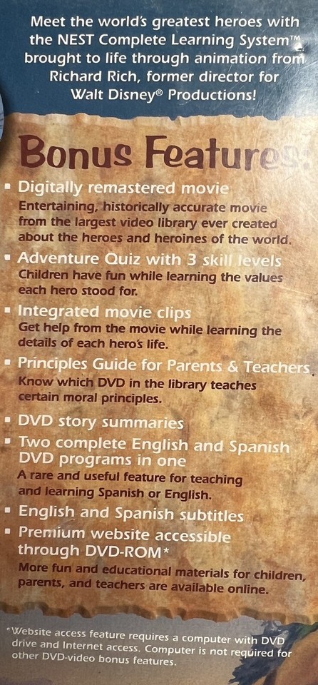 The Wright Brothers - Animated Hero Classics [Interactive DVD] Nest ...