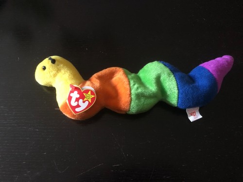 Ty Beanie Babies ~ Inch the Worm ~ Retired Original with Tags RARE | eBay