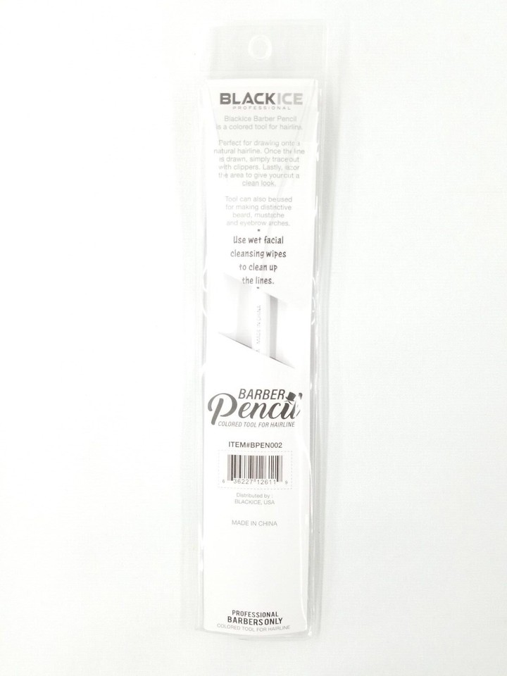 Black Ice Barber Pencil Edge Colored Tool For Hairline | eBay